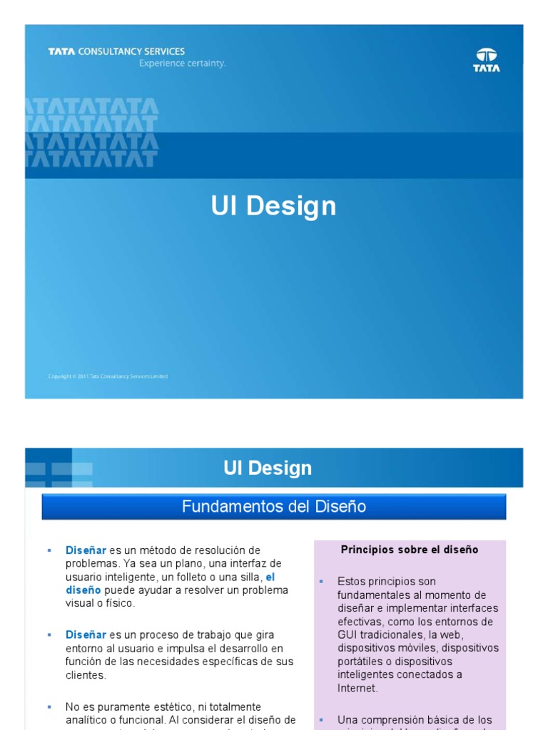 UI Design | PDF | Color | Diseño
