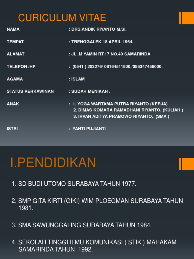 Curiculum Vitae | PDF