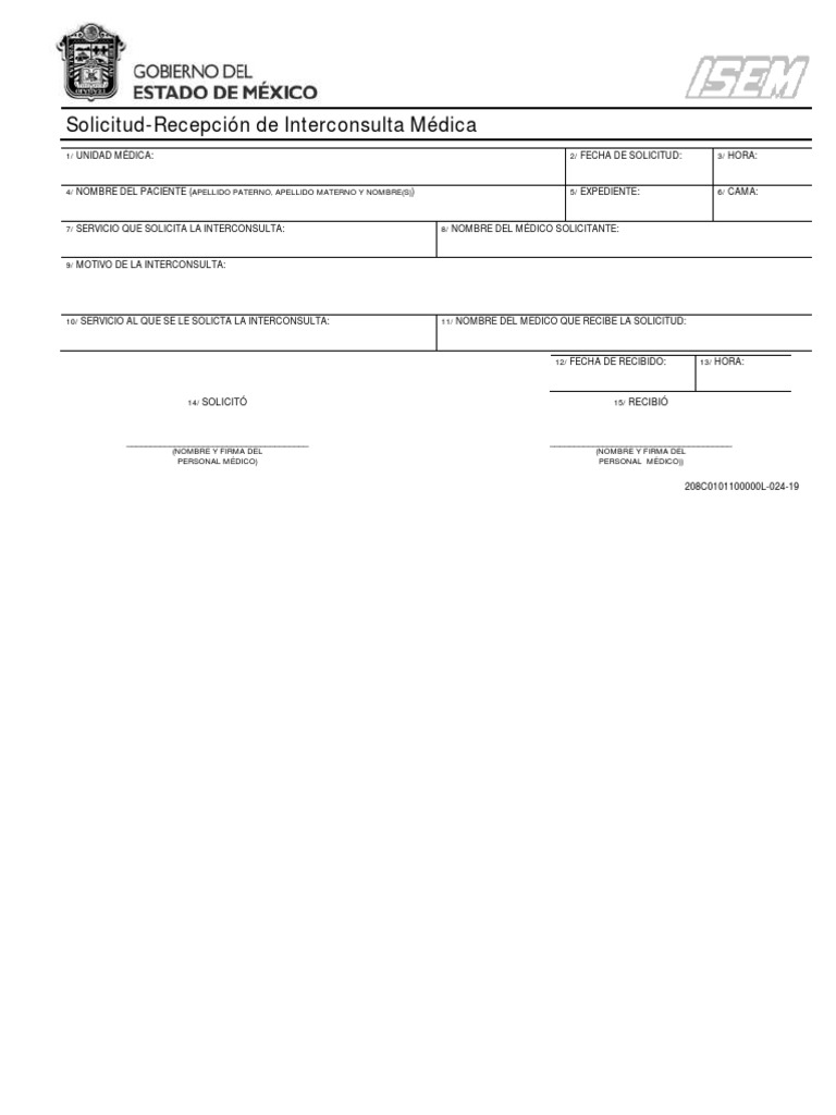 Interconsulta Medica | PDF | Medicina | Ciencias de la Salud