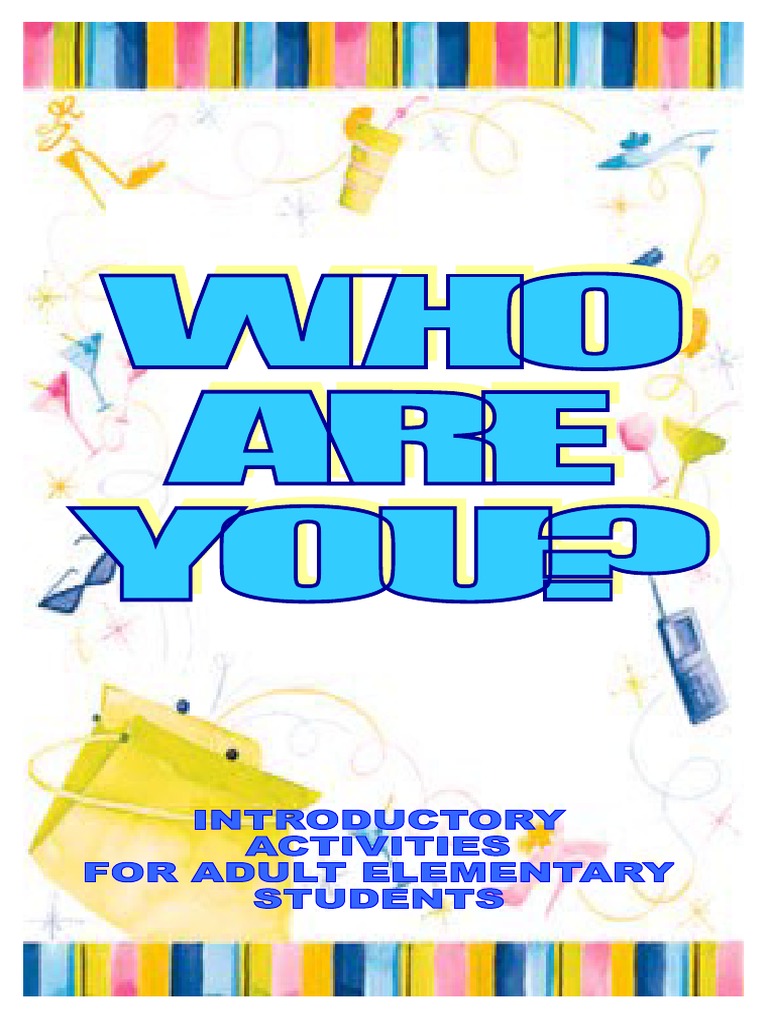 Introductions Adult | PDF | Identity Document | Social Institutions