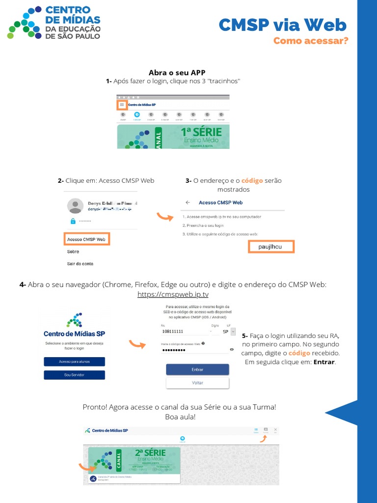 CMSP Acesso Web | PDF