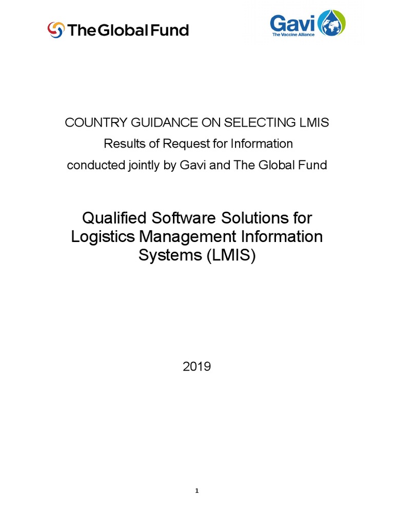 Qualified Software Solutions For Logistics Management Information ...
