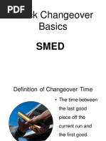 SMED Training | PDF | Lean Manufacturing | Brainstorming