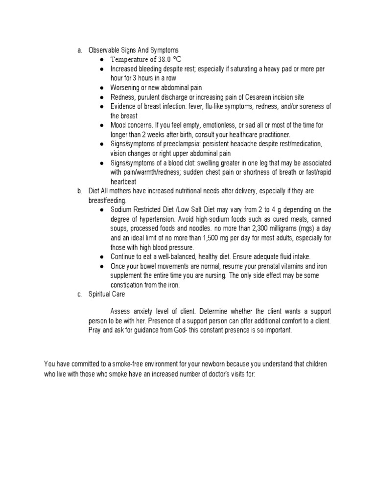 Observable Signs and Symptoms | PDF | Hypertension | Pain