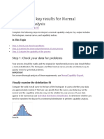 Interpret The Key Results For Normal Capability Six Pack | PDF | Normal ...