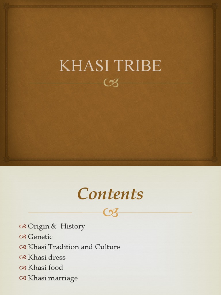 Khasi Tribe | PDF | History