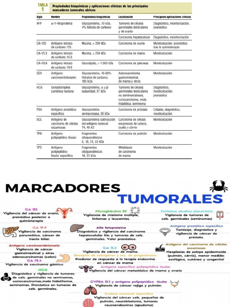 Marcadores Tumorales | PDF