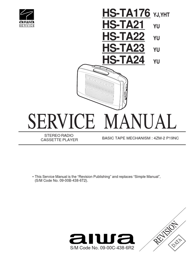 Service Manual: HS-TA176 HS-TA21 HS-TA22 HS-TA23 HS-TA24 | PDF ...