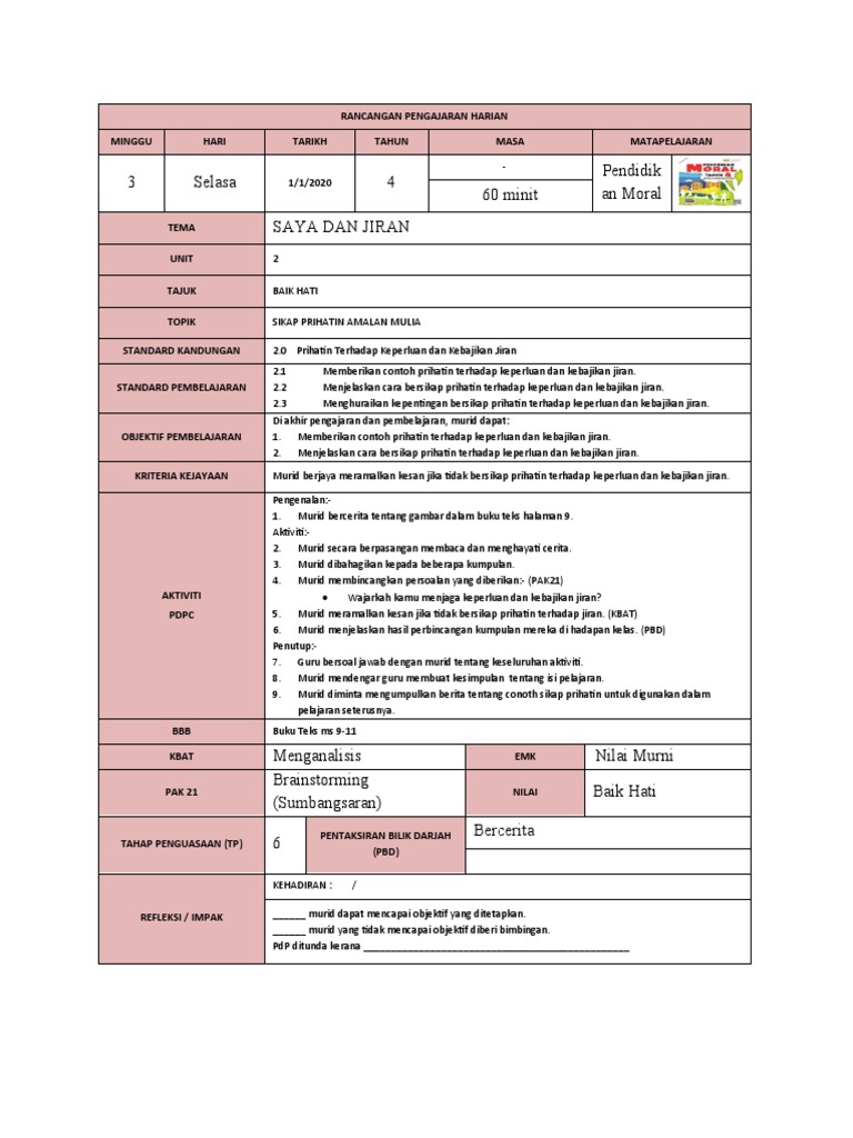 RPH Unit 2 THN 4 2020 | PDF