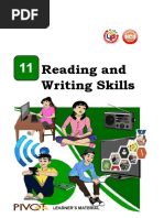 RWS - Q1 - Module 1.patterns of Development in Writing Across ...