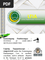 2022 LTIA Assessment Form Barangay | PDF | Mediation | Justice