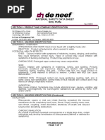 Msds Sugar Cane Molases | PDF | Molasses | Sugarcane