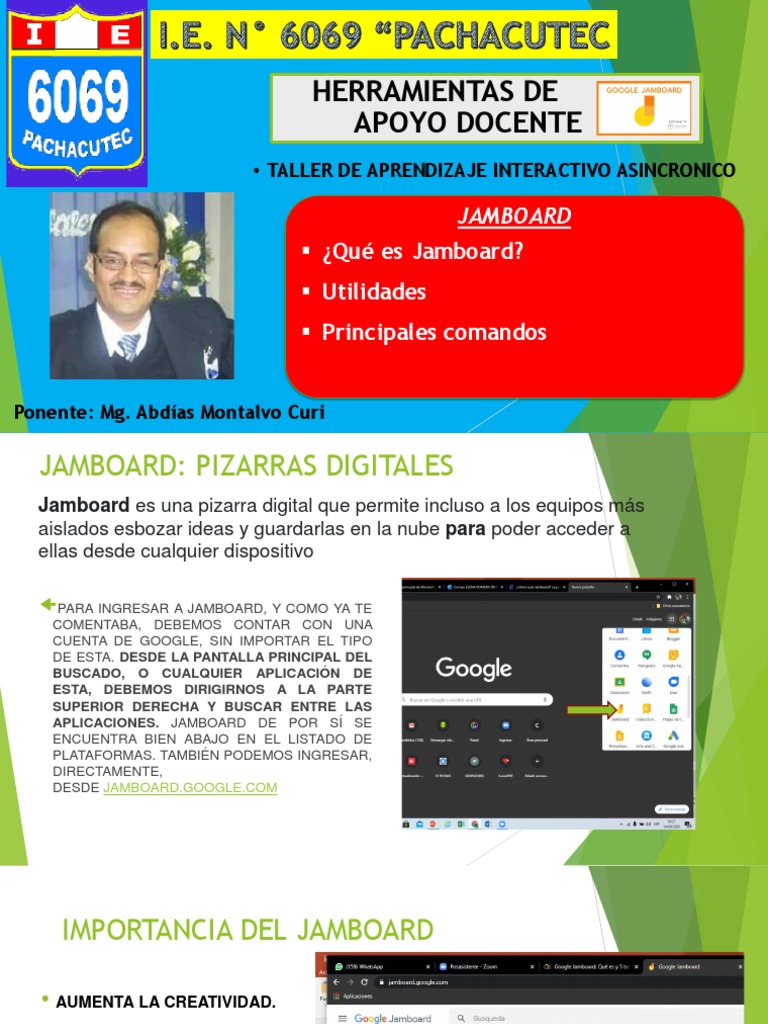 Introducción a Jamboard Online | PDF | Informática