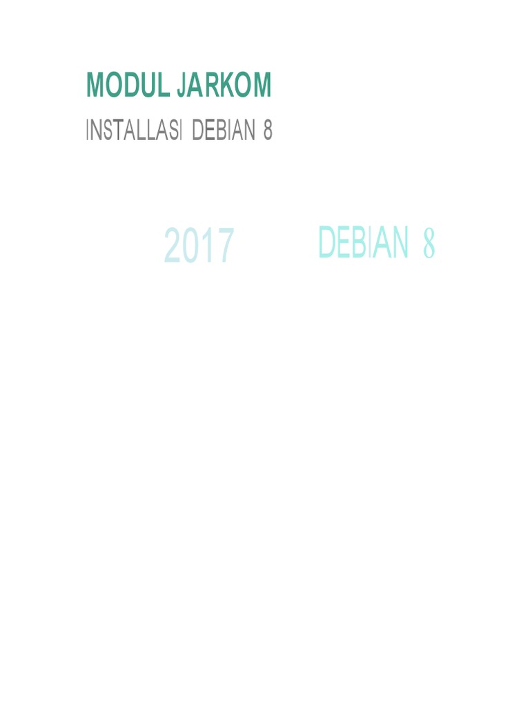 Modul Debian 8 | PDF
