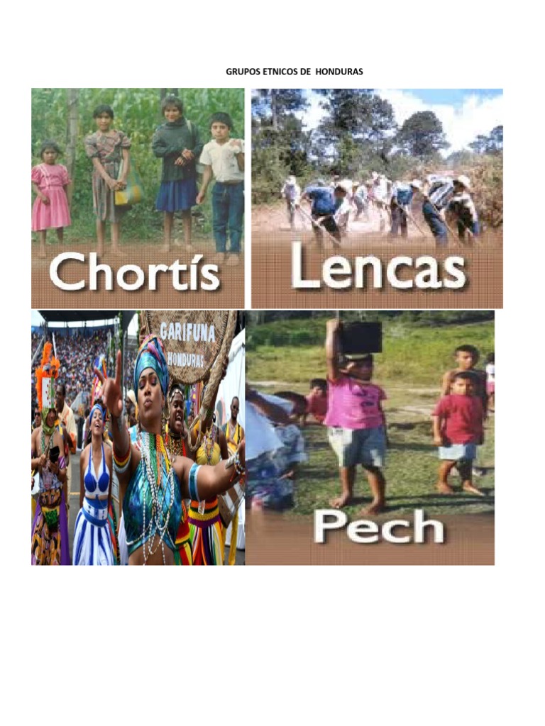 Grupos Etnicos de Honduras | PDF | Honduras | Civilización maya