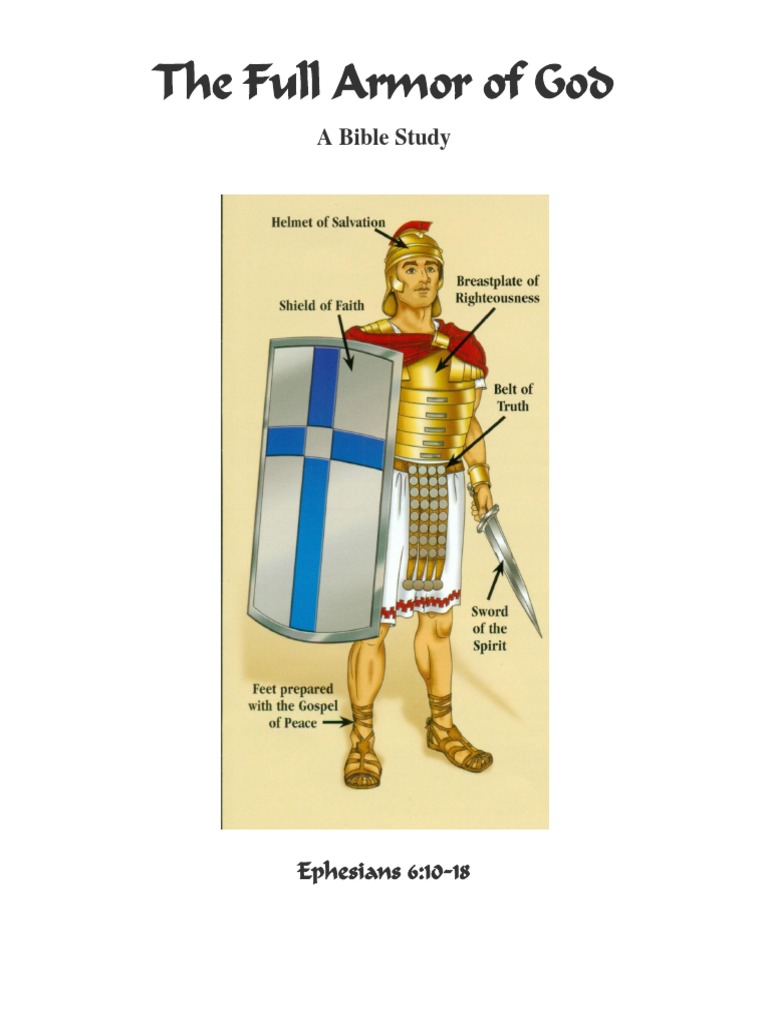 The Full Armor of God - A Bible Study | PDF | Jesus | Armor Of God