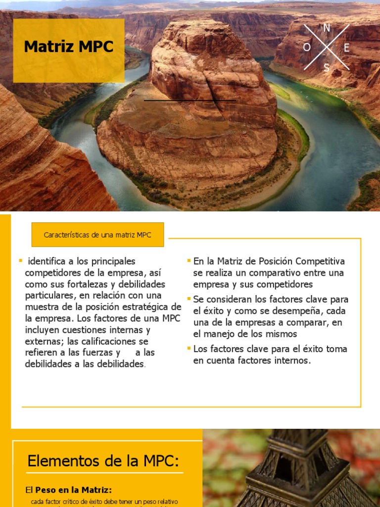 Matriz MPC | PDF | Análisis FODA | Business