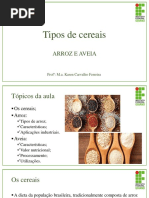 Composição e Tipos de Cereais | PDF | Cereais | Glúten