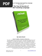 The Training Secrets of NLP 1 | PDF | Neuro Linguistic Programming ...