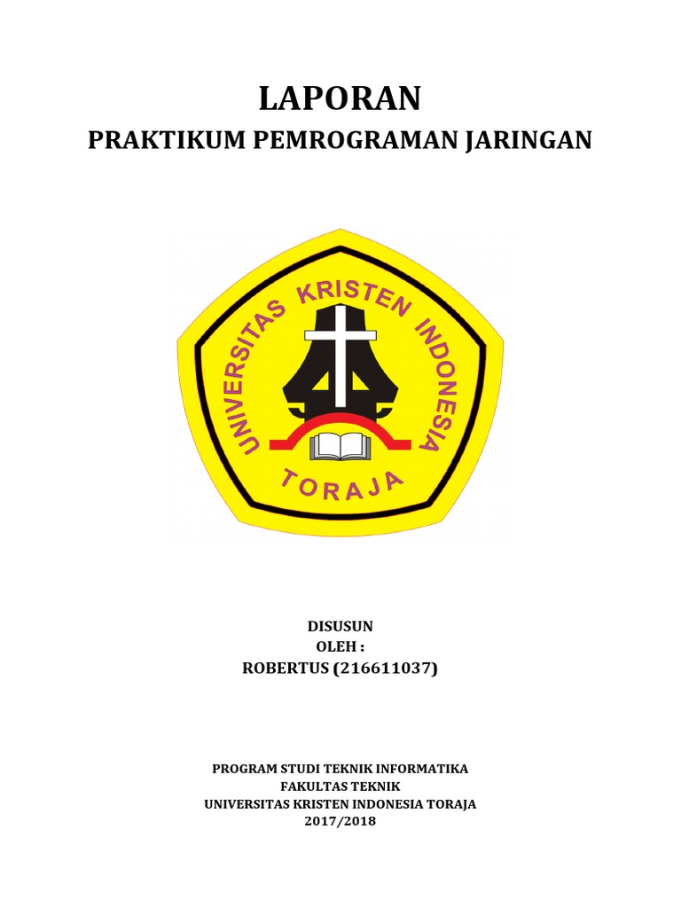 Laporan Praktikum Pemrograman Jaringan | PDF | Computer Architecture | Software Development