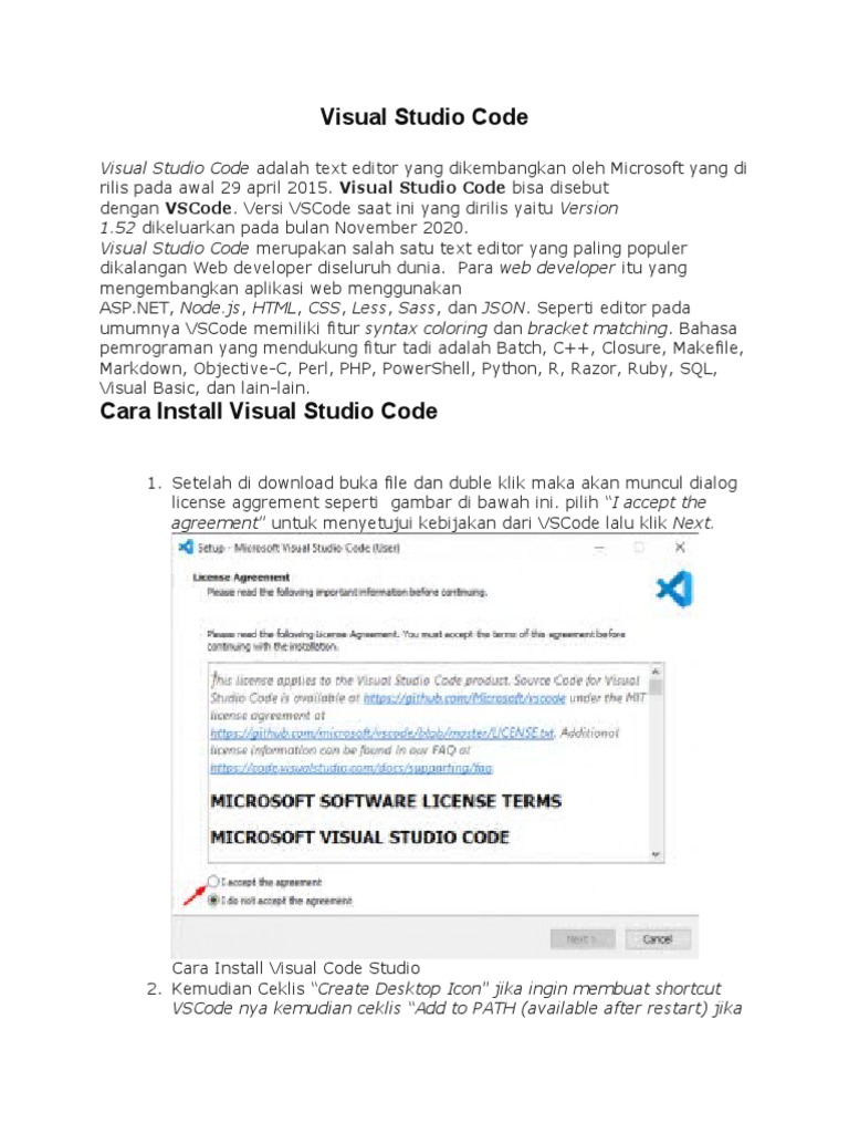 Visual Studio Code Dan Sublime Text | PDF