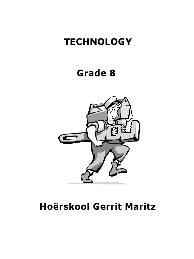 GR 8 Tech Textbook 2010 | PDF | Gear | Lever