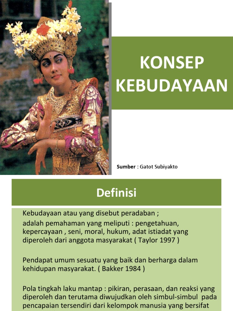 Konsep Kebudayaan | PDF