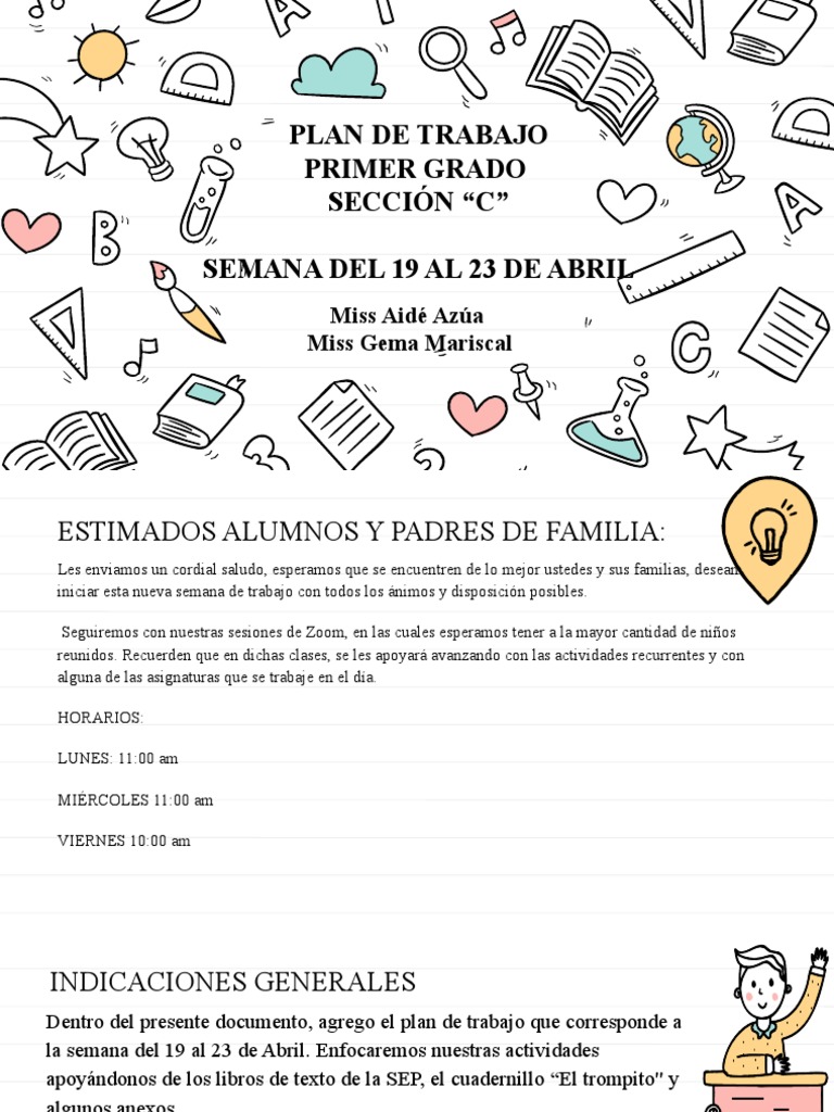 1er Grado Semana 30 | PDF