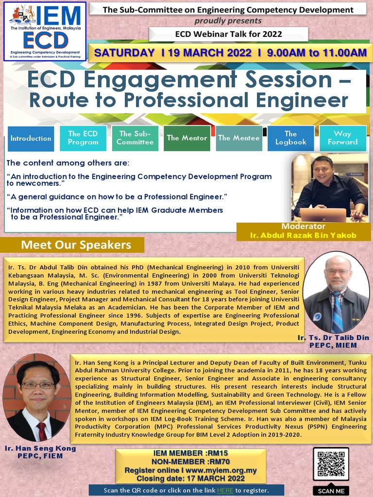 ECD Engagement Session: - Route To Professional Engineer | PDF ...
