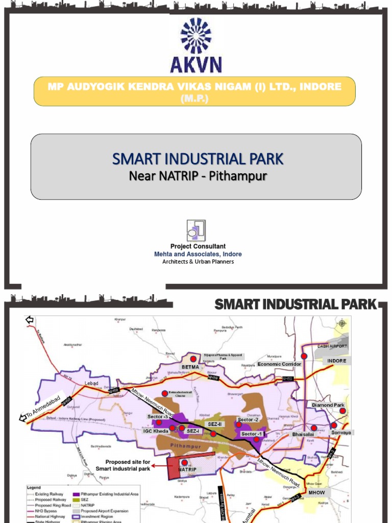 Smart Industrial Park | PDF | Road | Surface Runoff