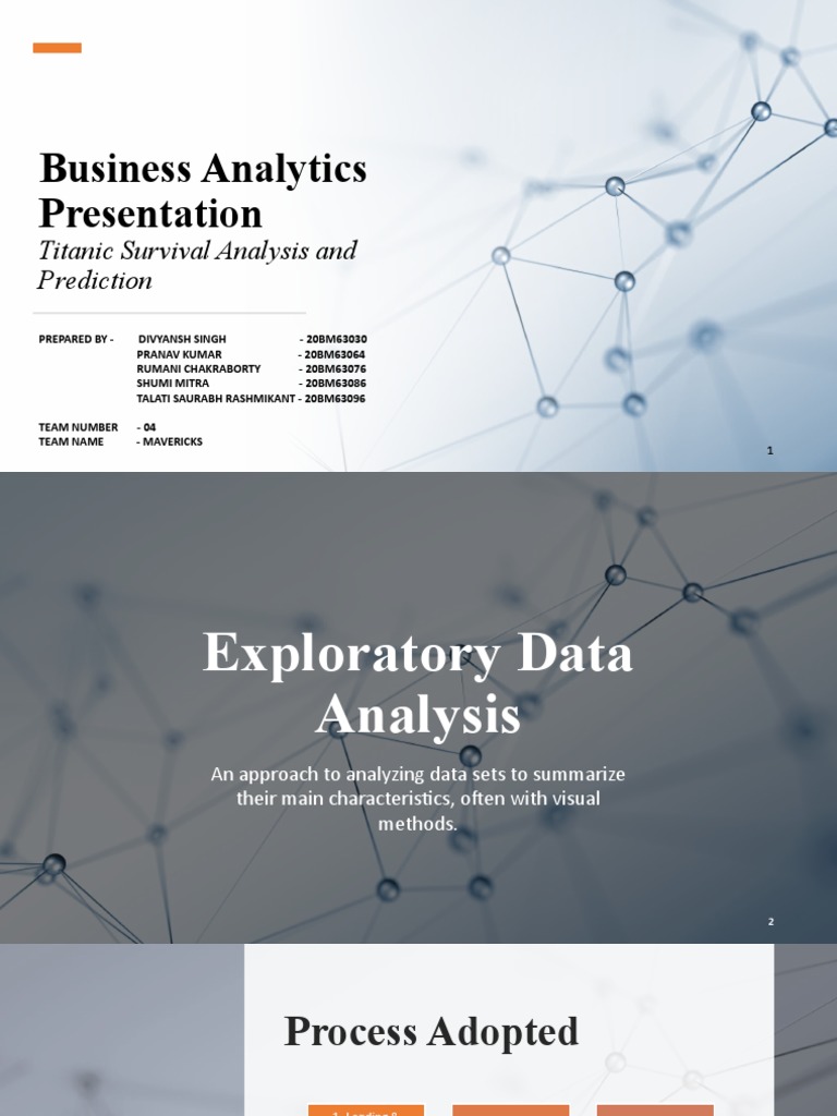 Presentation BA | PDF | Statistics | Data Analysis