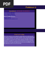 Event List For Pokémon H' Version | PDF | Computer File
