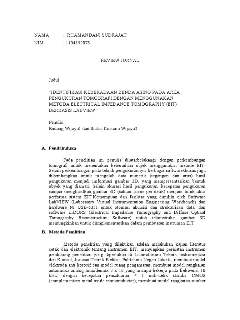 Review Jurnal EIT | PDF
