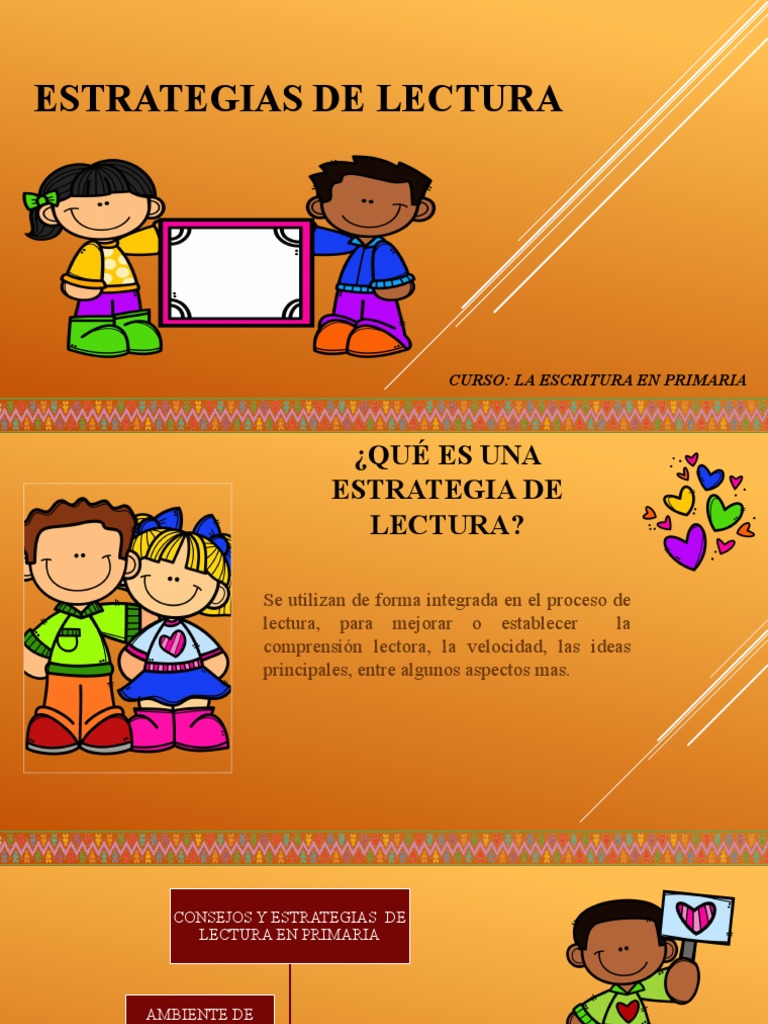 Presentacion Estrategias de Lectura | PDF | Comprensión lectora ...