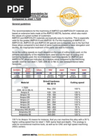 Ampco 18: Technical Data Sheet | PDF | Strength Of Materials | Alloy