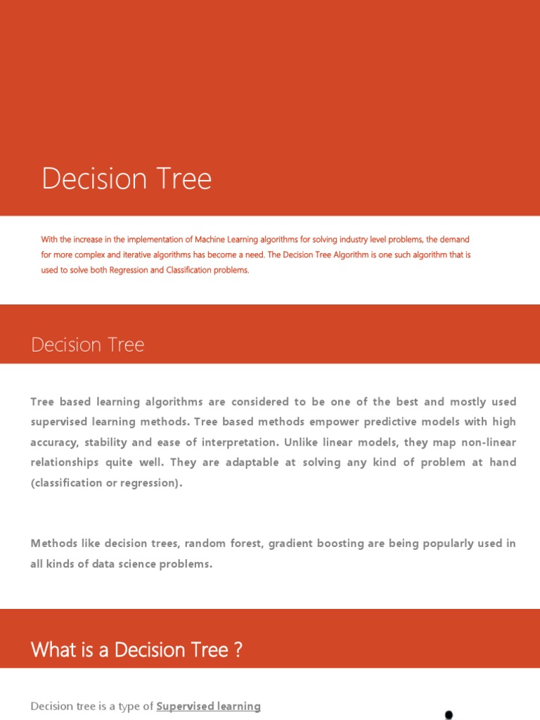 Decision Tree | PDF | Statistical Classification | Regression Analysis