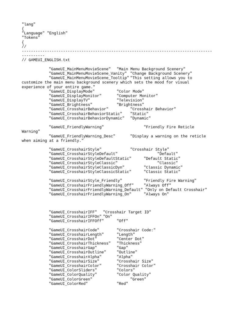 Csgo English | PDF | Server (Computing) | Computer File