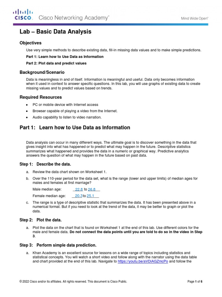Lab - Basic Data Analysis | PDF | Data Analysis | Data