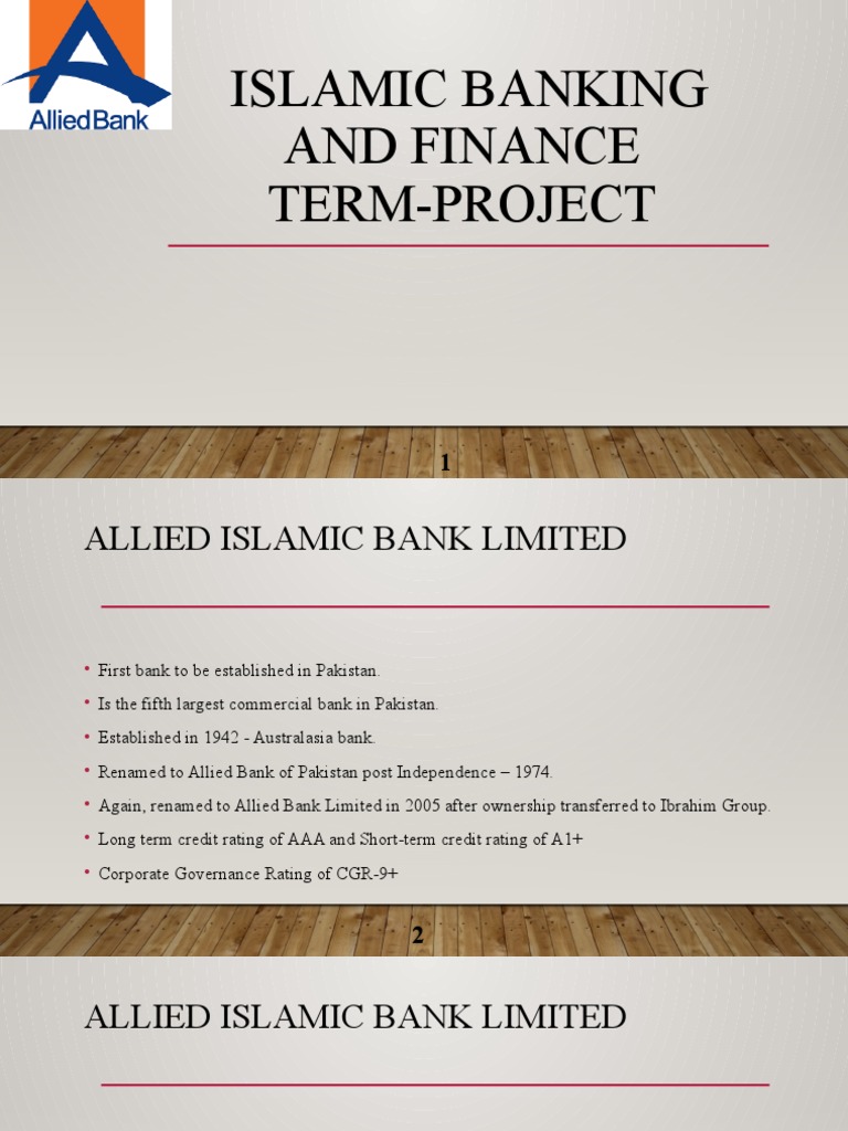 Allied Islamic Bank Limited Last | PDF | Islamic Banking And Finance ...