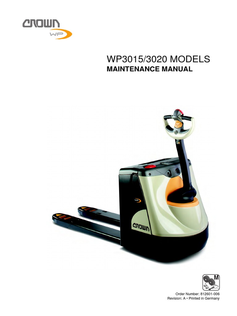WP3000 Service Manual | PDF | Land Vehicles | Vehicle Technology