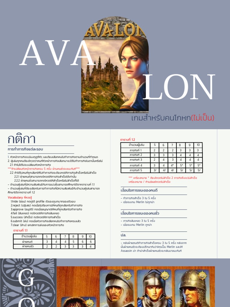 Avalon | PDF