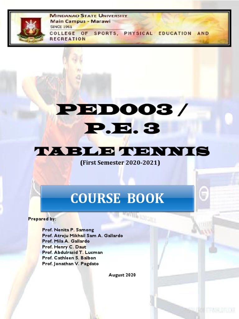 A Comprehensive History and Development of Table Tennis: From Its ...