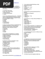 Questions For Licensure Exam LET FILIPINO | PDF