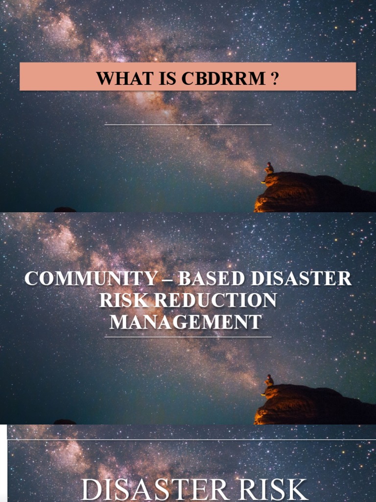 DRRR and CBDRM | PDF | Risk | Disaster Risk Reduction