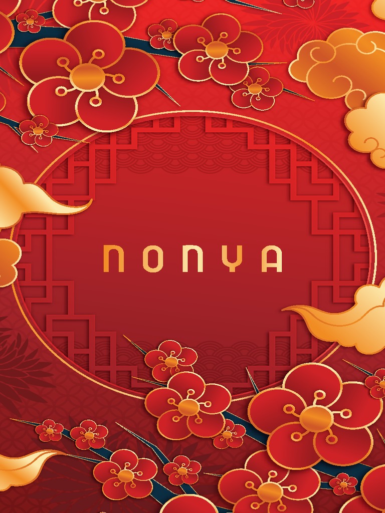 Nonya Menu | PDF | Drink | Thai Cuisine