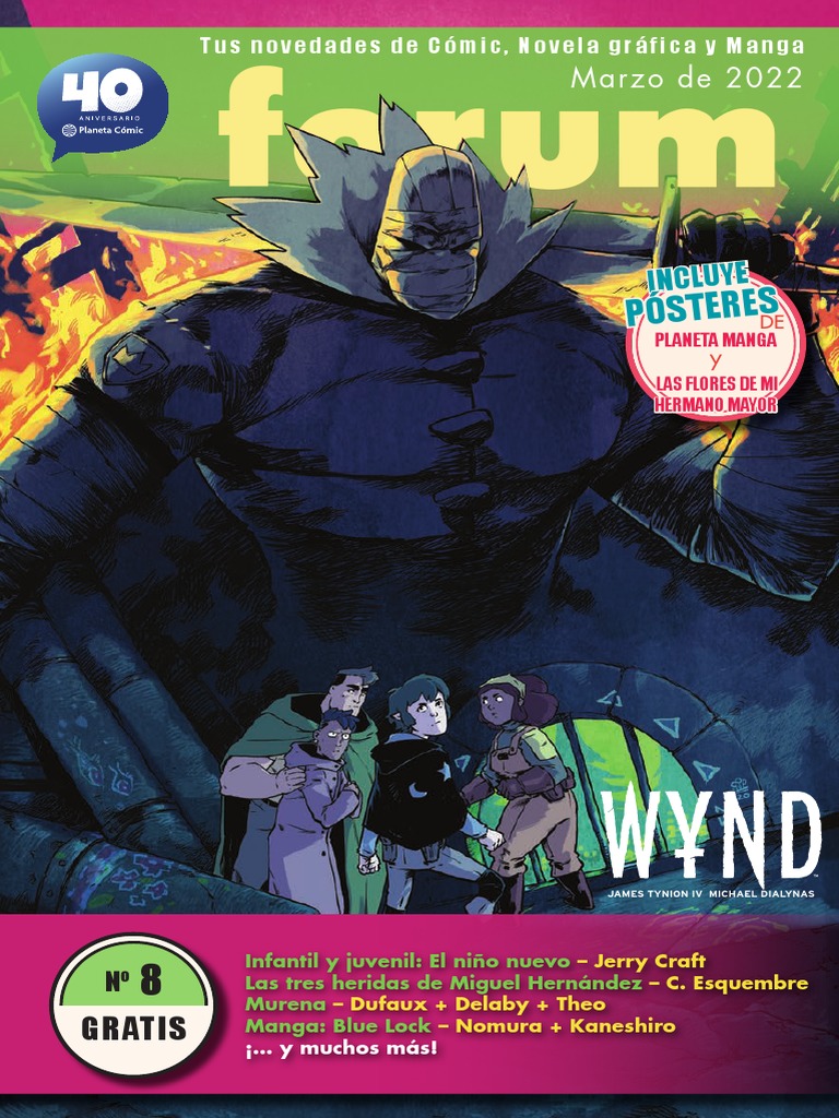 Novedades Planeta Cómic Marzo 2022 - Revista Forum 8 | PDF | Cómics Novedades Planeta Cómic Marzo 2022 - Revista Forum 8 | PDF | Cómics
