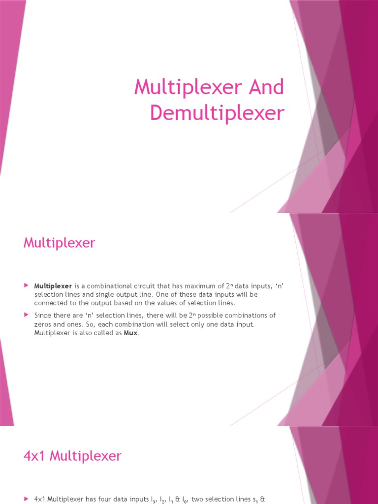 Multiplexer and Demultiplexer (EXPERIMENT-2) | PDF | Digital ...