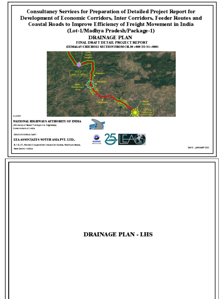 Drainage Plan for Economic Corridors | PDF | Transport Infrastructure ...