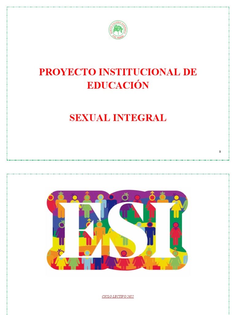 Proyecto de Esi 2022 | PDF | Las emociones | Estudios de género