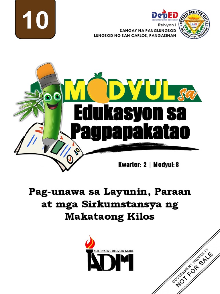 Esp Grade 10 Quarter 2 Module 8 | PDF